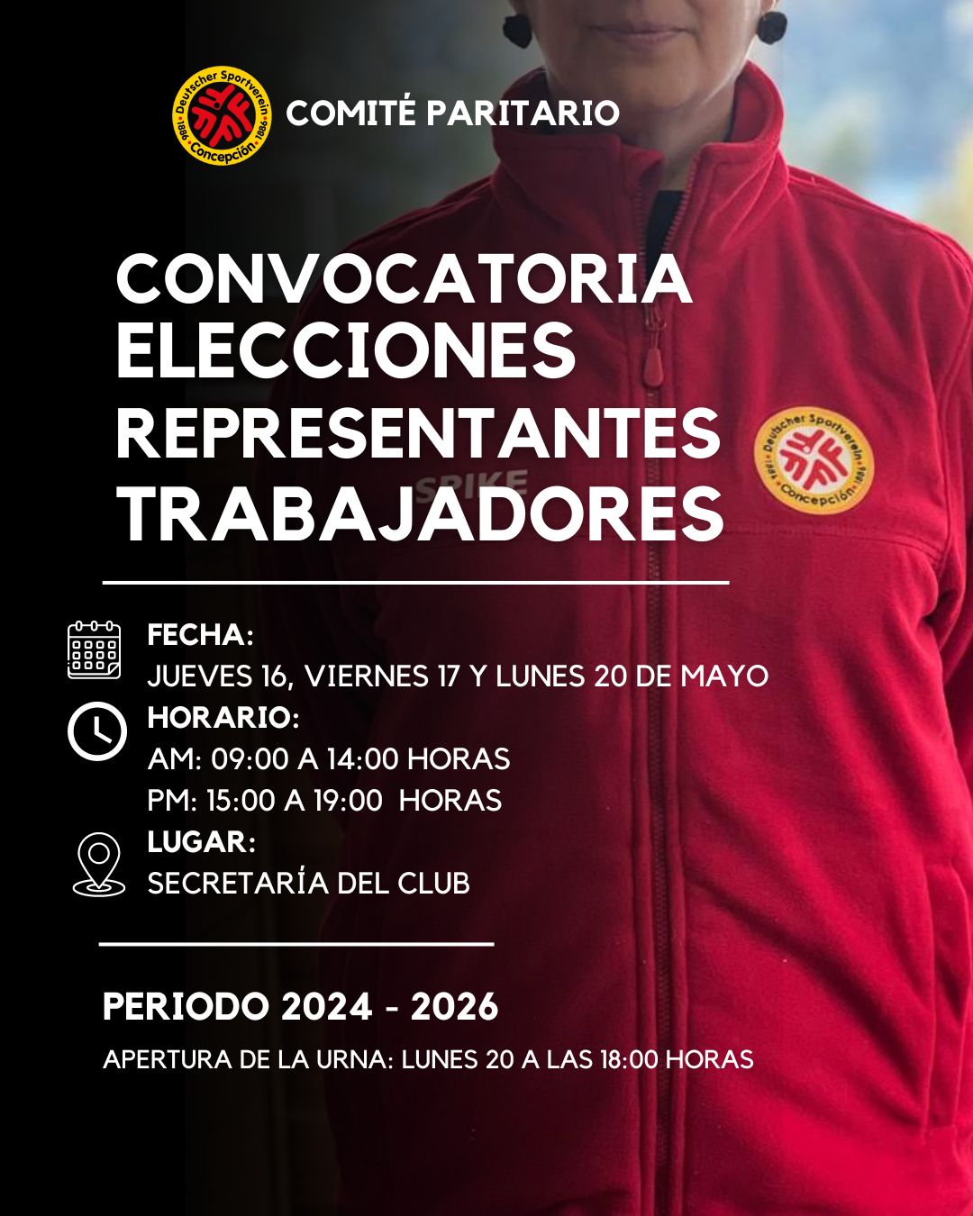 CONVOCATORIA ELECCIONES COMITÉ PARITARIO - Club Deportivo Alemán